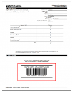 How to Print USPS Scan Form (5630)