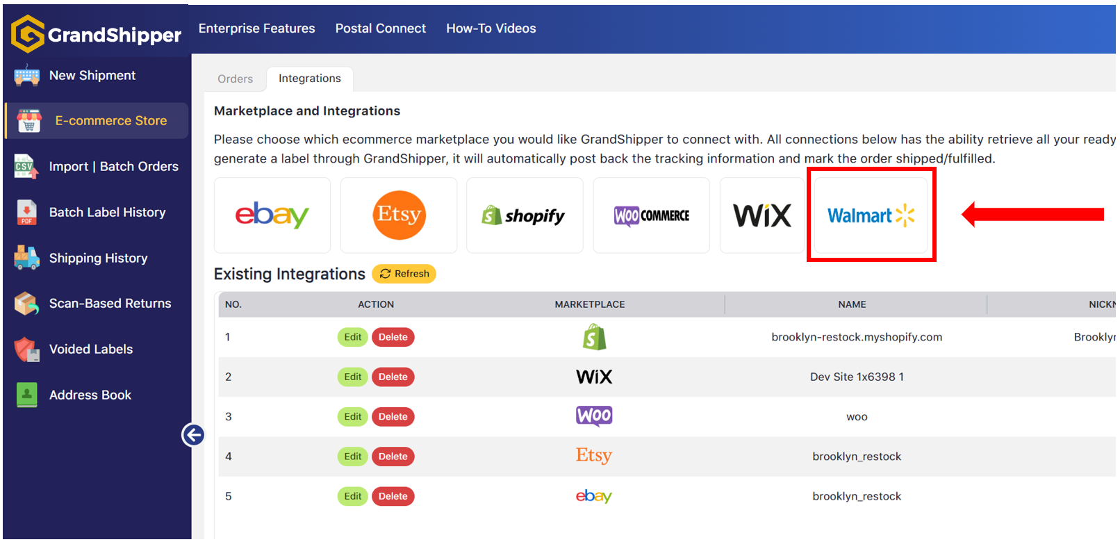 How To Integrate Your Walmart Store
